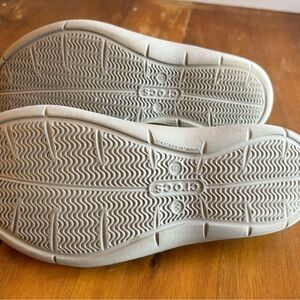 CROCS | Shoes | Crocs Womens Tan Slide Sandals | Poshmark
